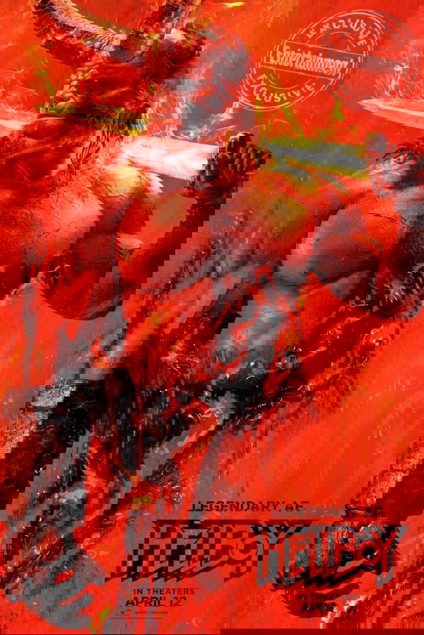 Hellboy: David Harbour está assustador em primeiro pôster do filme ...